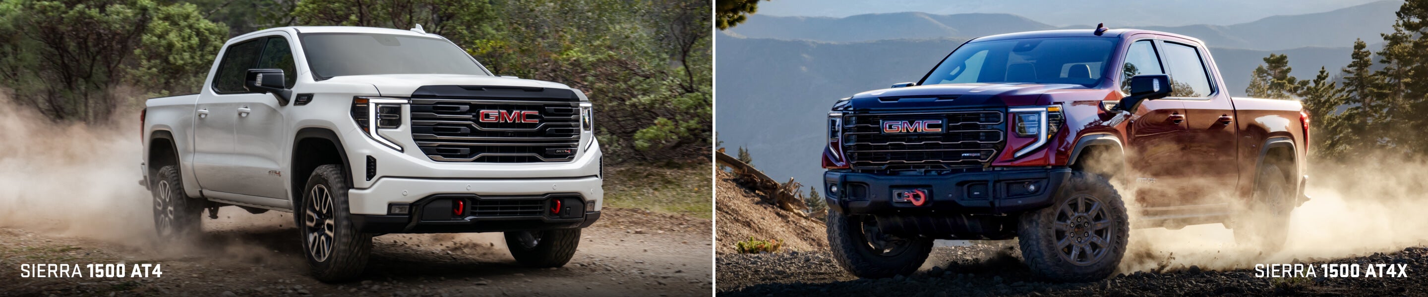 2025 GMC Sierra 1500 AT4 Vs. AT4X: What's The Difference?