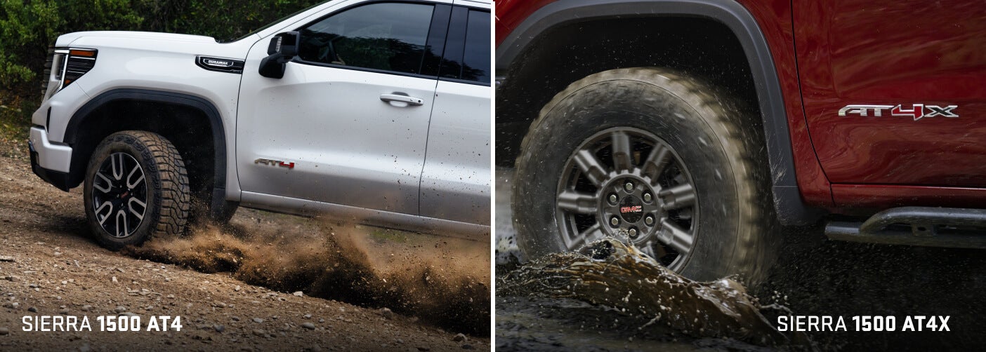 2025 GMC Sierra 1500 AT4 Vs. AT4X: What's The Difference?